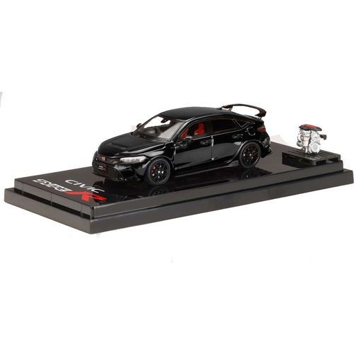 Hobby Japan Honda Civic Type R FL5 Crystal Black Pearl w/Engine Display ...