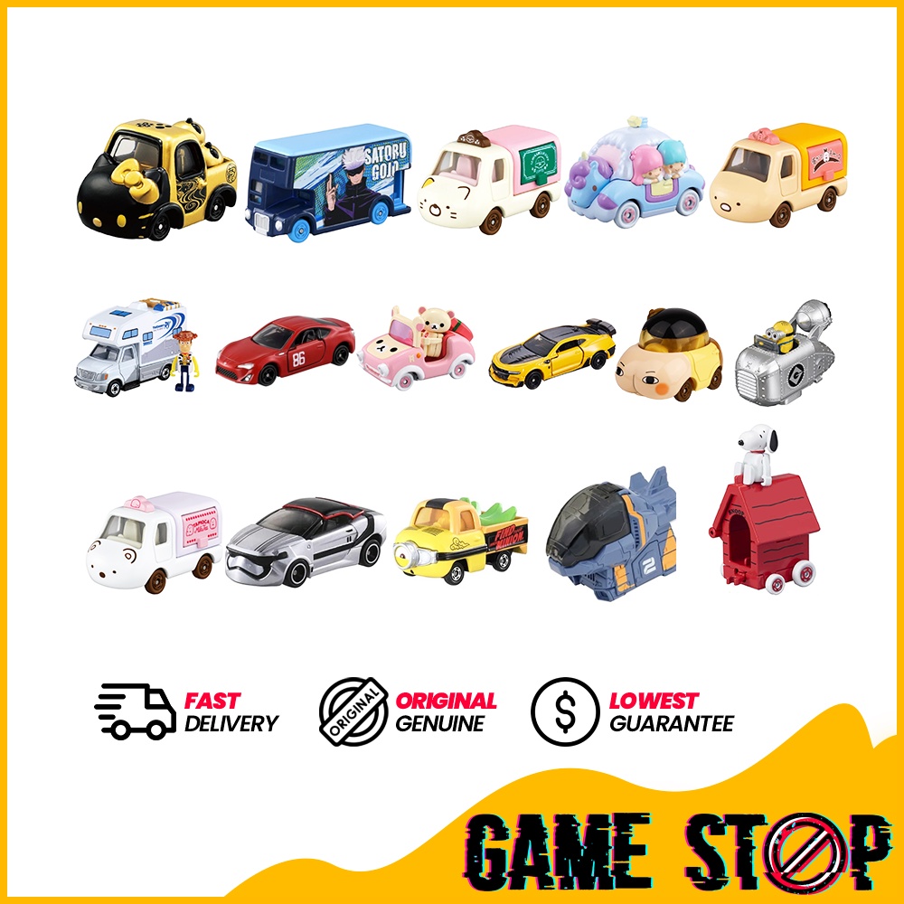 Takaratomy Tomica (R/SP) Minion Stuart / Jujutsu Kaisen (Gojo) / Snoopy ...