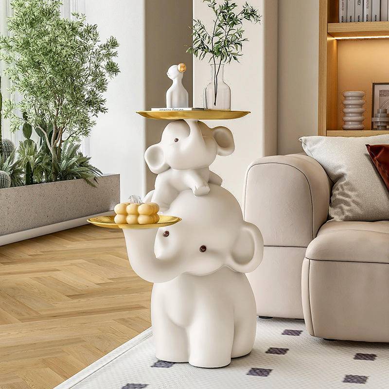 Elephant side table living room coffee table modern Coffee Table sofa ...