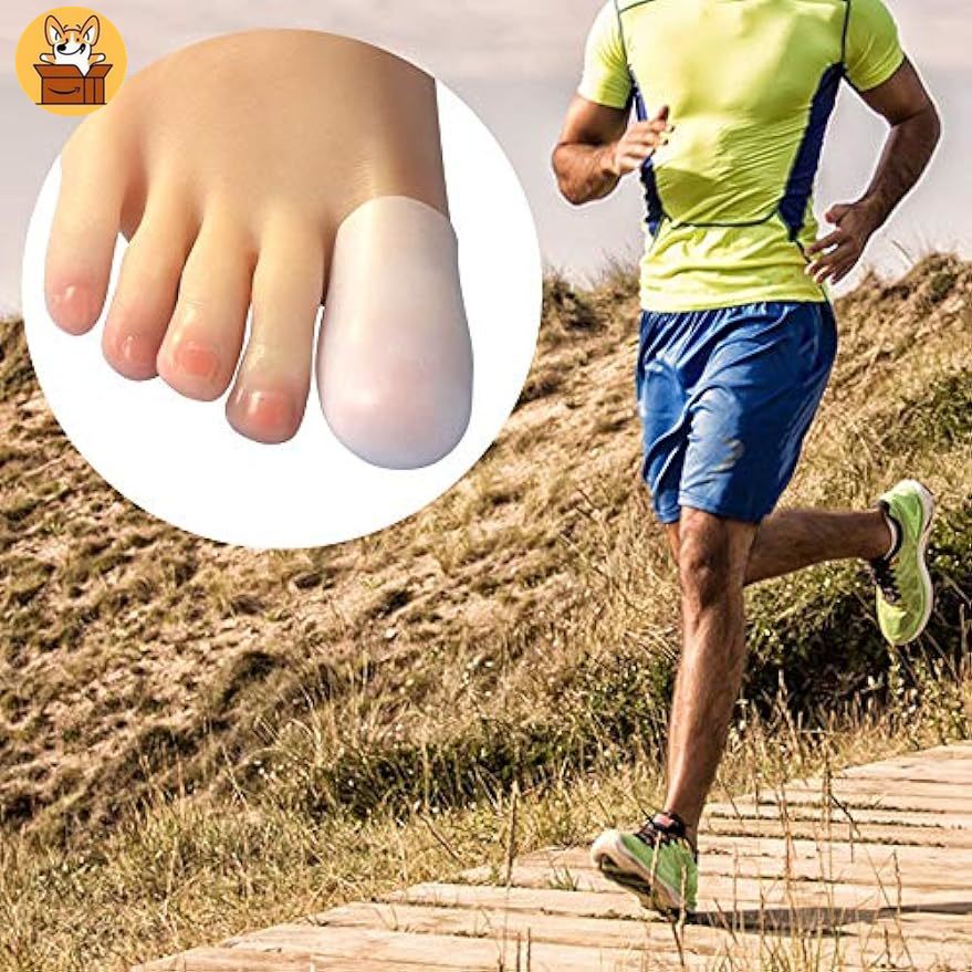 【Am-az】 Big Toe Caps and Protectors, Gel Toe Covers, Protect Toe from ...