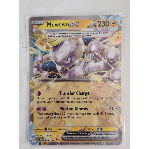 Pokemon mewtwo ex paradox rift card | Shopee Singapore