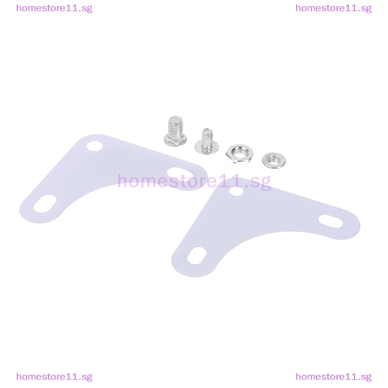 Homestore 10pcs Corner Plates for Slotted Angle Bar Triangular Piece ...