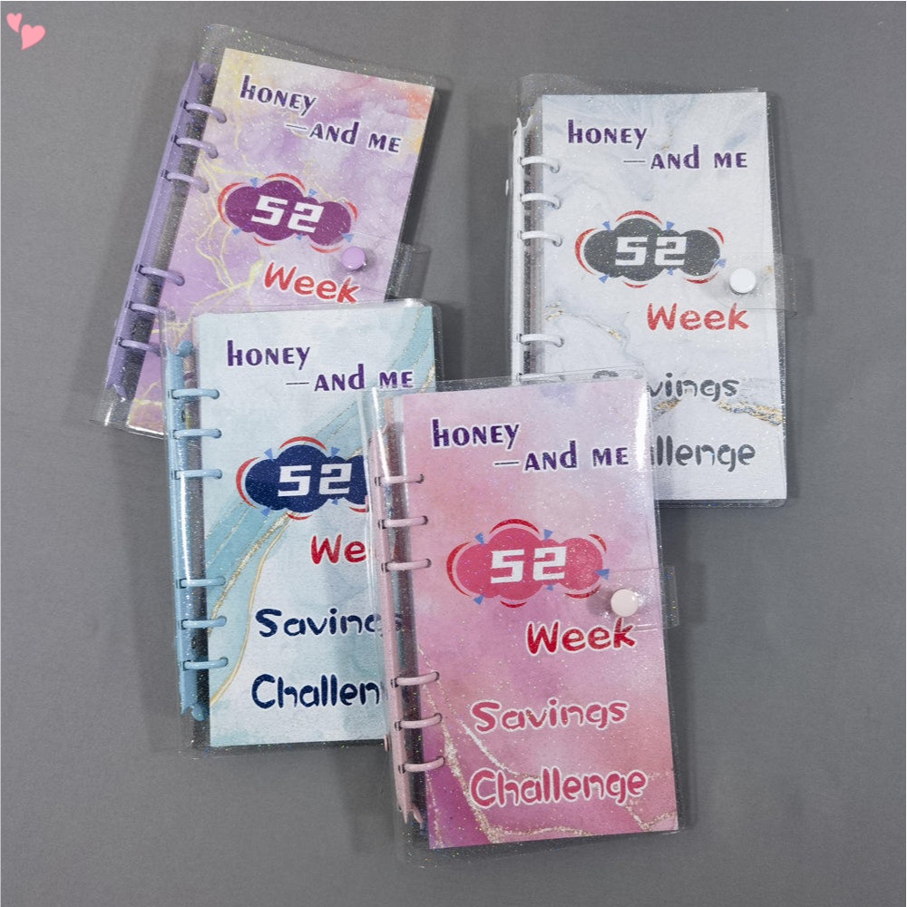 Savings Binder 52 Week Savings Challenge Reusable Budget Book with Cash ...