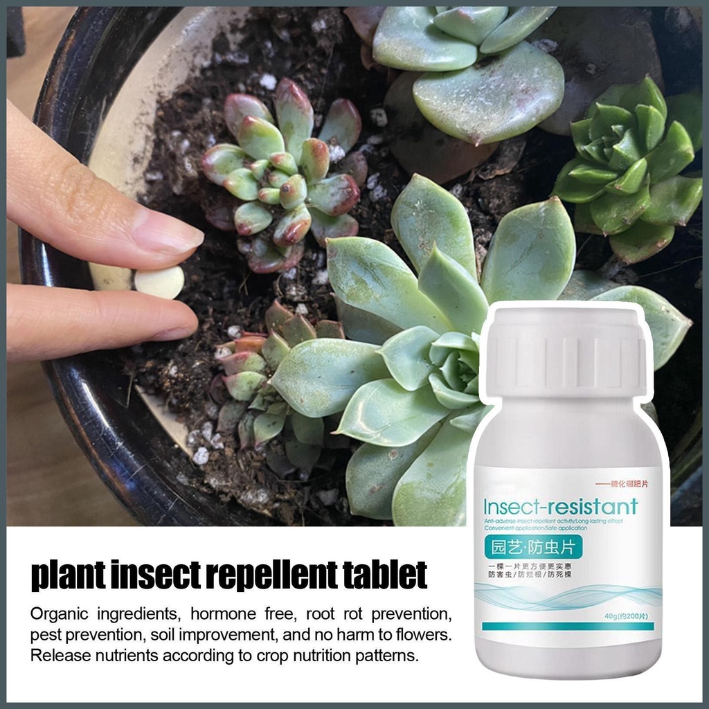 200 Pieces Multifunctionalinsect Repellent Sheet Plant And Flower ...