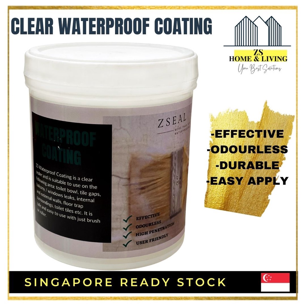 1KG CLEAR WATERPROOF COATING SEALANT GLUE Leak-Proof Coating ...