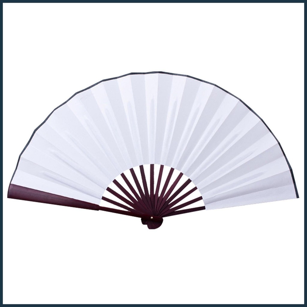Blank Folding Fan 8/10 Inches Blank Handheld Fan Eastern Style Handheld ...