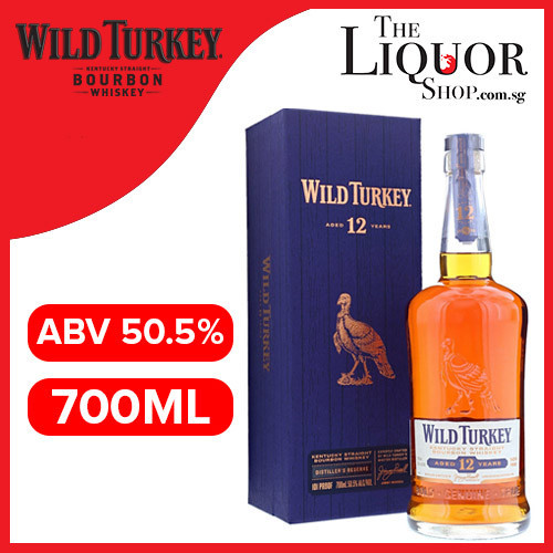 Wild Turkey 12 Year Old Distiller's Reserve Whiskey ABV 50.5% 700ml ...