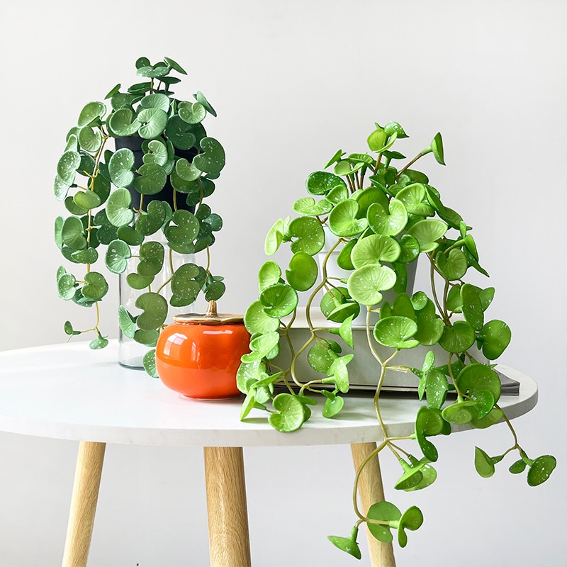 Mini Artificial Trailing Ivy pothos Plant Green Faux Ivy Plant| Shelf ...
