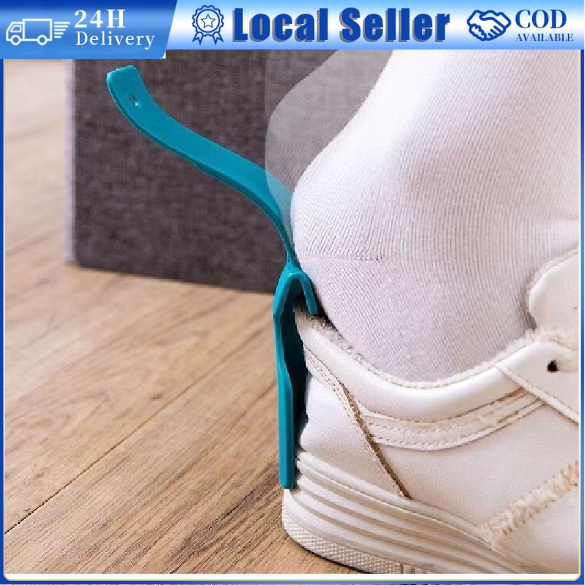 Shoes Heel Protection Convenient Helper Shoehorn Lazy Wear Shoe Horn ...