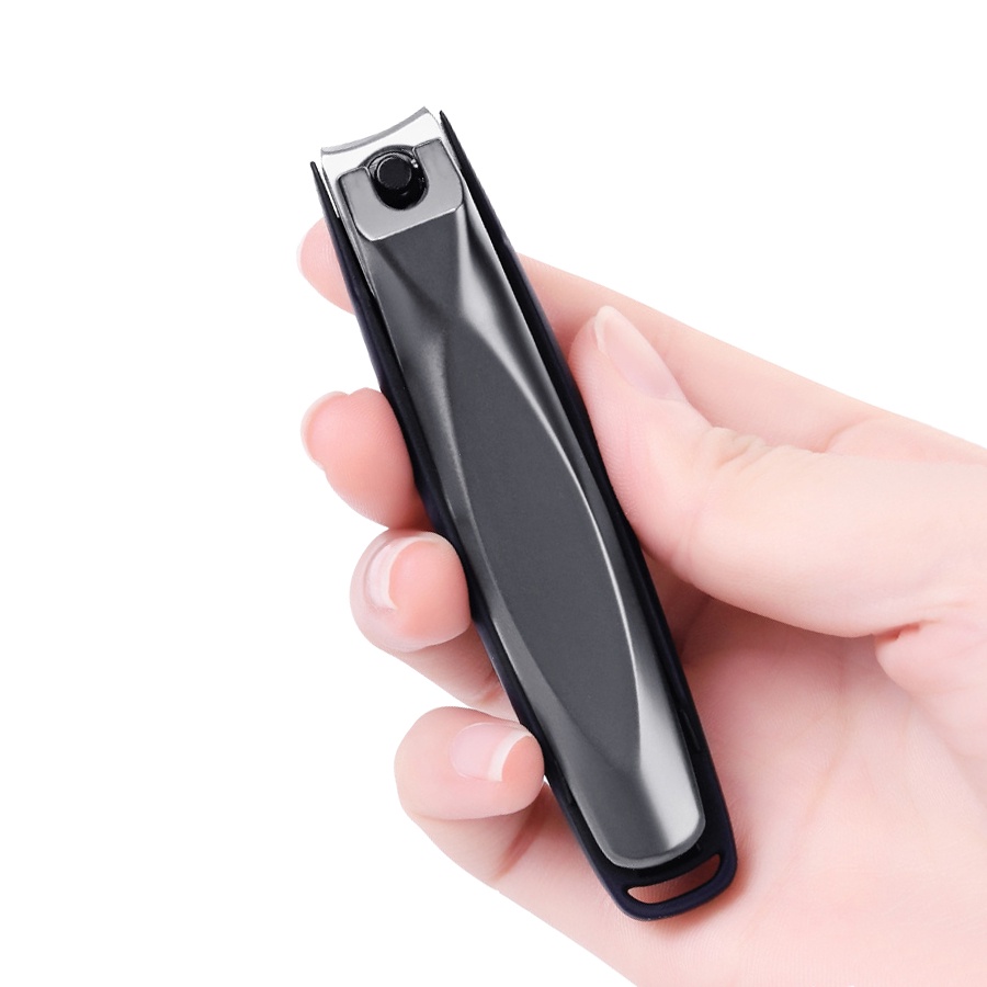Nail Clippers Stainless Steel Anti Splash Fingernail Cutter Manicure ...