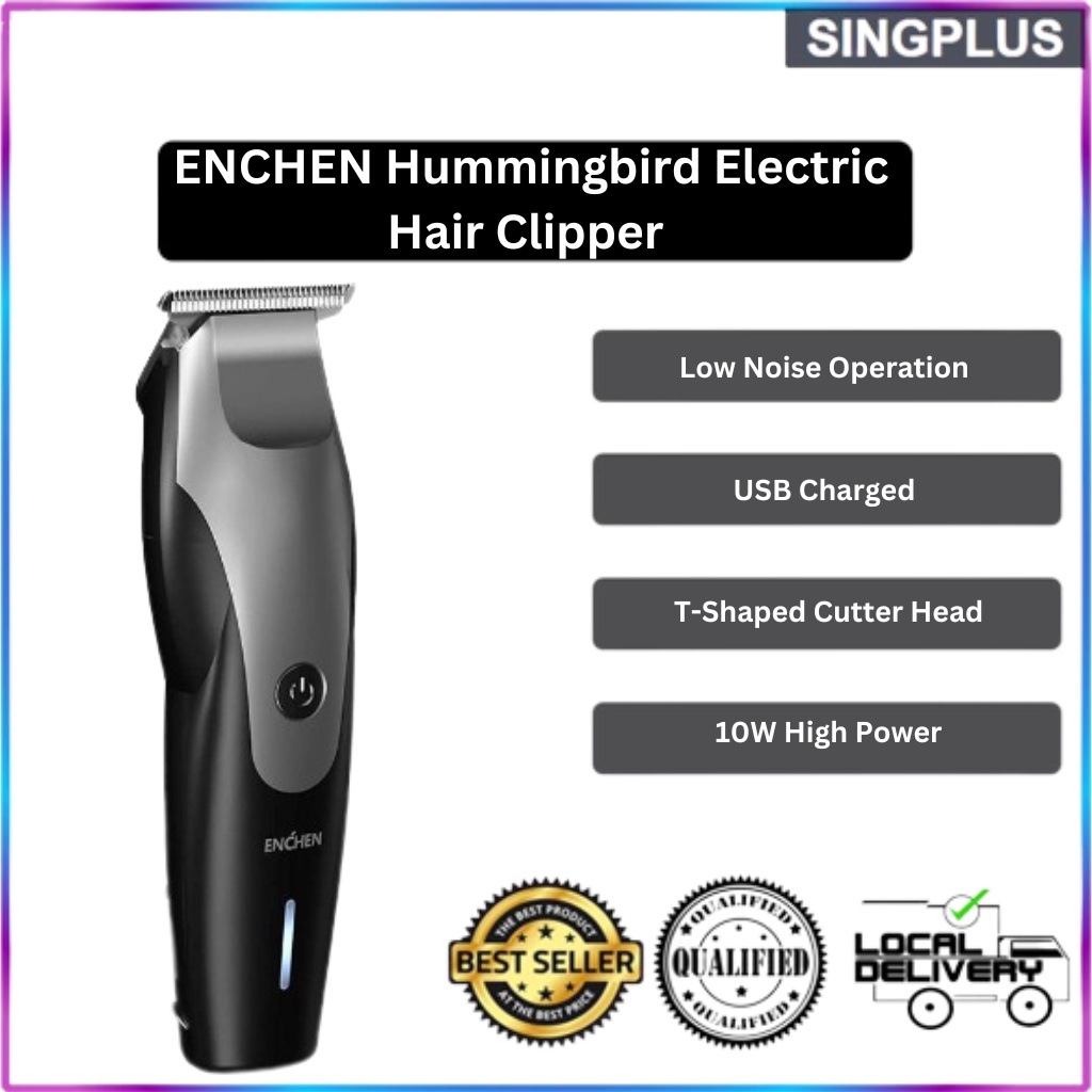 【SG LOCAL SELLER】ENCHEN Hummingbird Electric Hair Clipper USB Charging ...