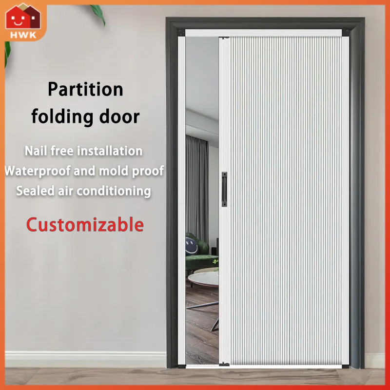 Honeycomb Invisible Folding Sliding Door Kitchen Bathroom Corridor ...