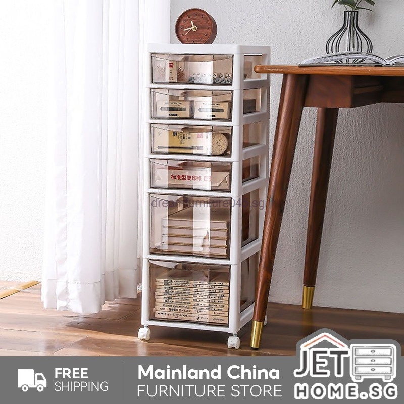 Removable Multi Layer Office Drawer Storage Drawer With Rollers Under