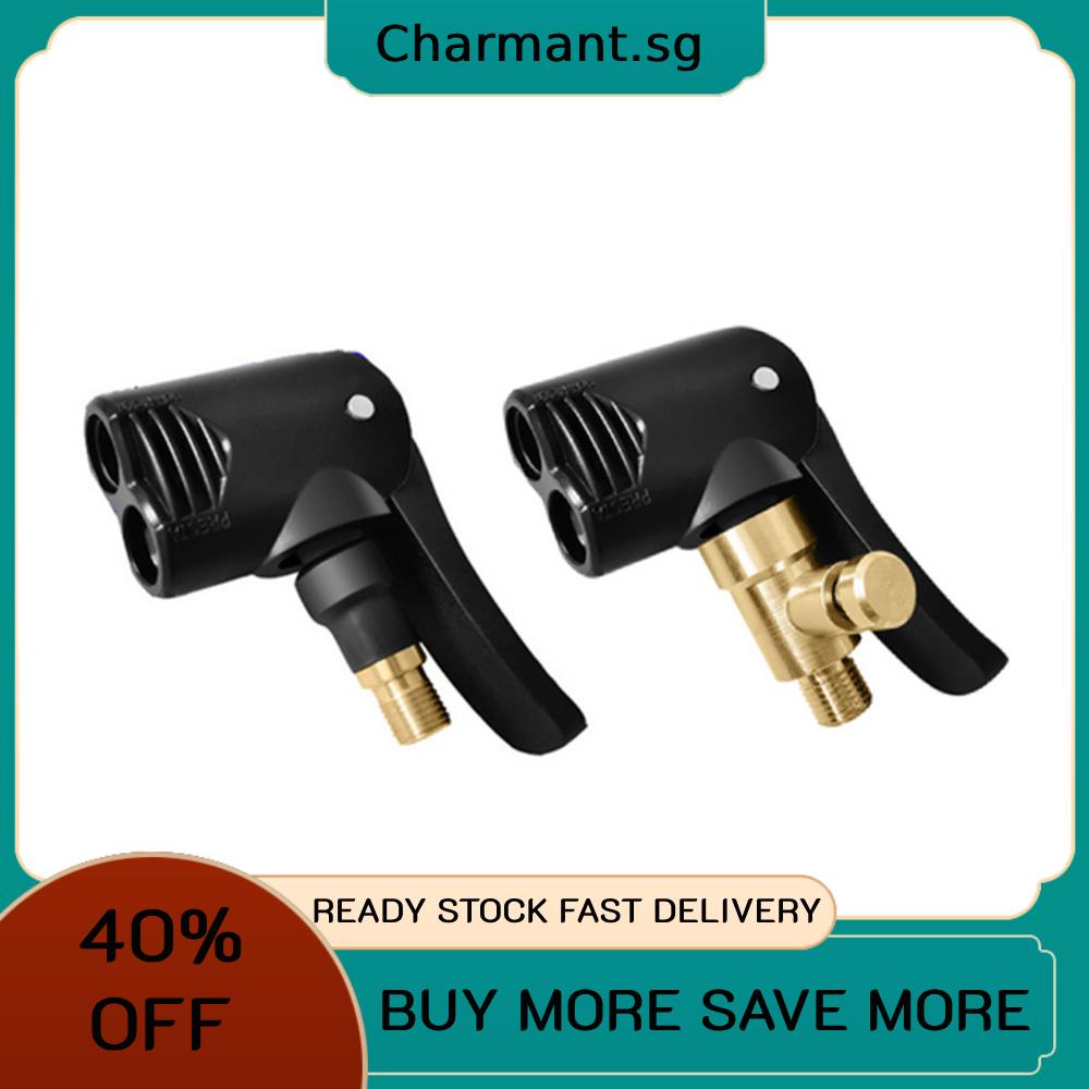 2 in 1 Inflatable Pump Car Tire Air Chuck Valve Connector Nozzle ...