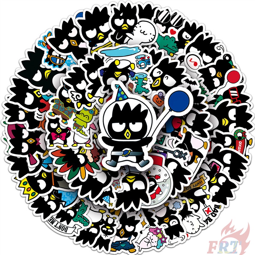 50Pcs/Set B.ad B.adtz-m.aru Mini Stickers Waterproof DIY Fashion Decals ...