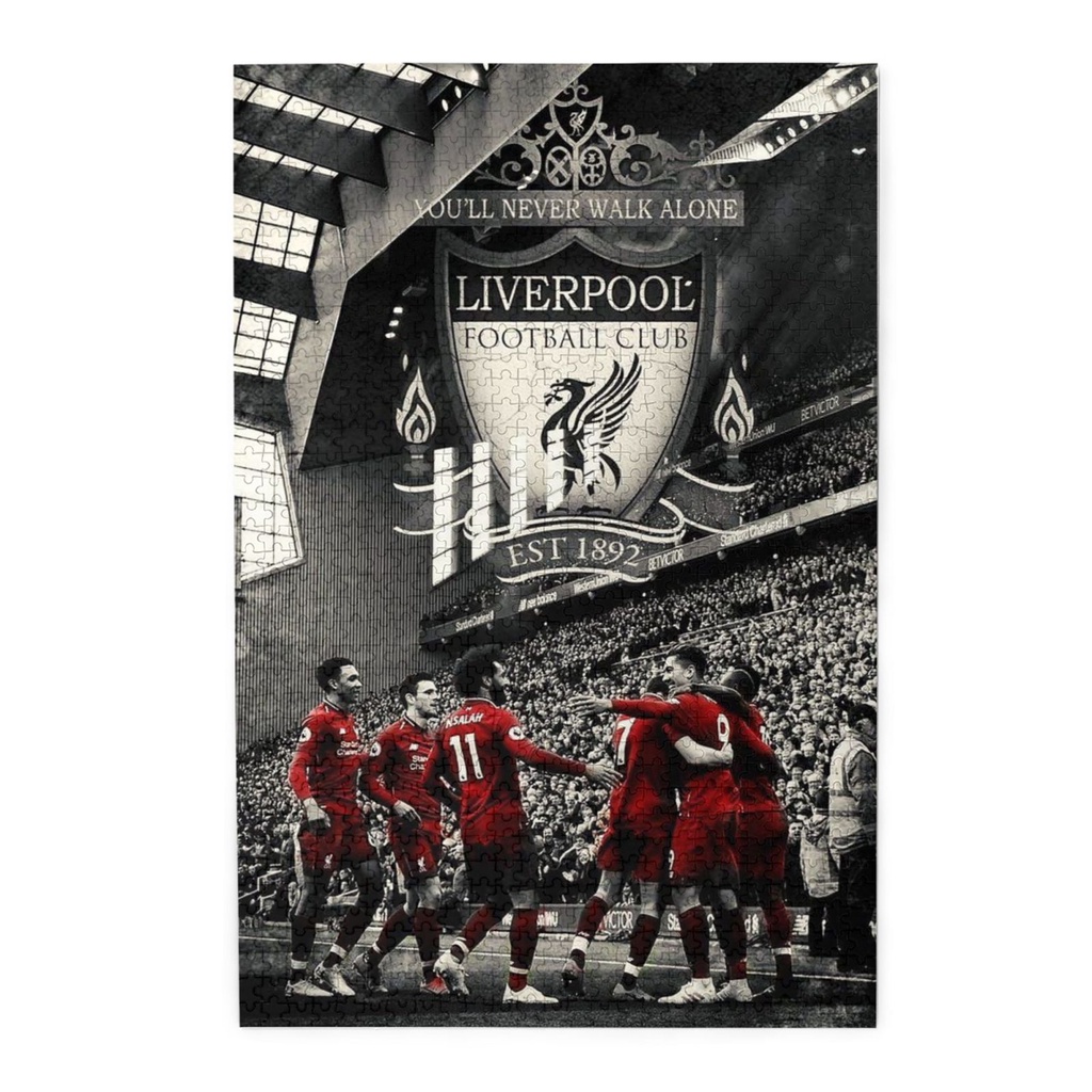 Liverpool Football Club Wooden Jigsaw Puzzle Educational Intelligence ...