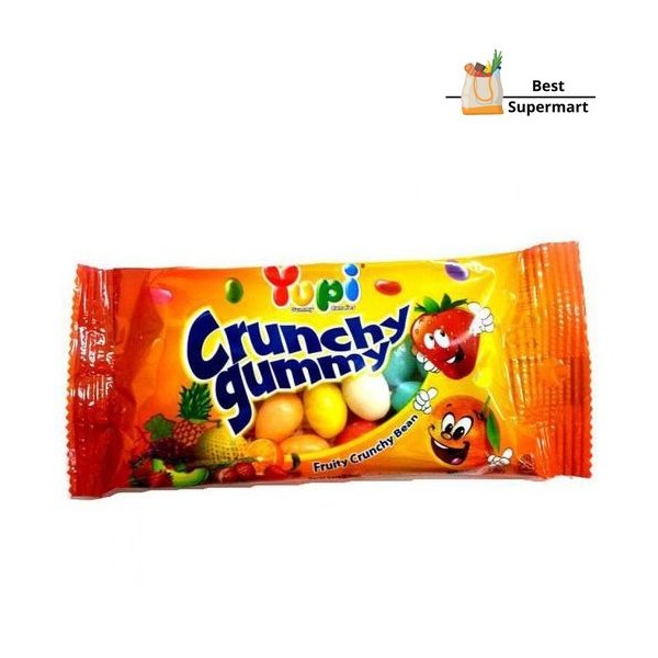 Yupi Crunchy Gummy Bean 40g | Shopee Singapore