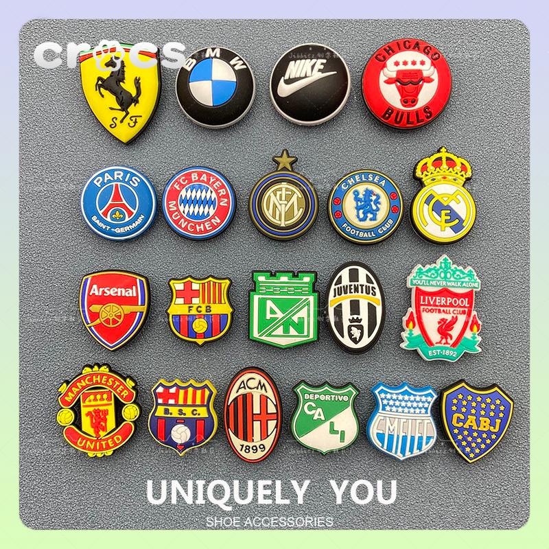 crocs jibbitz Football Team Logo jibbitz crocs jibits crocs crocs charm ...