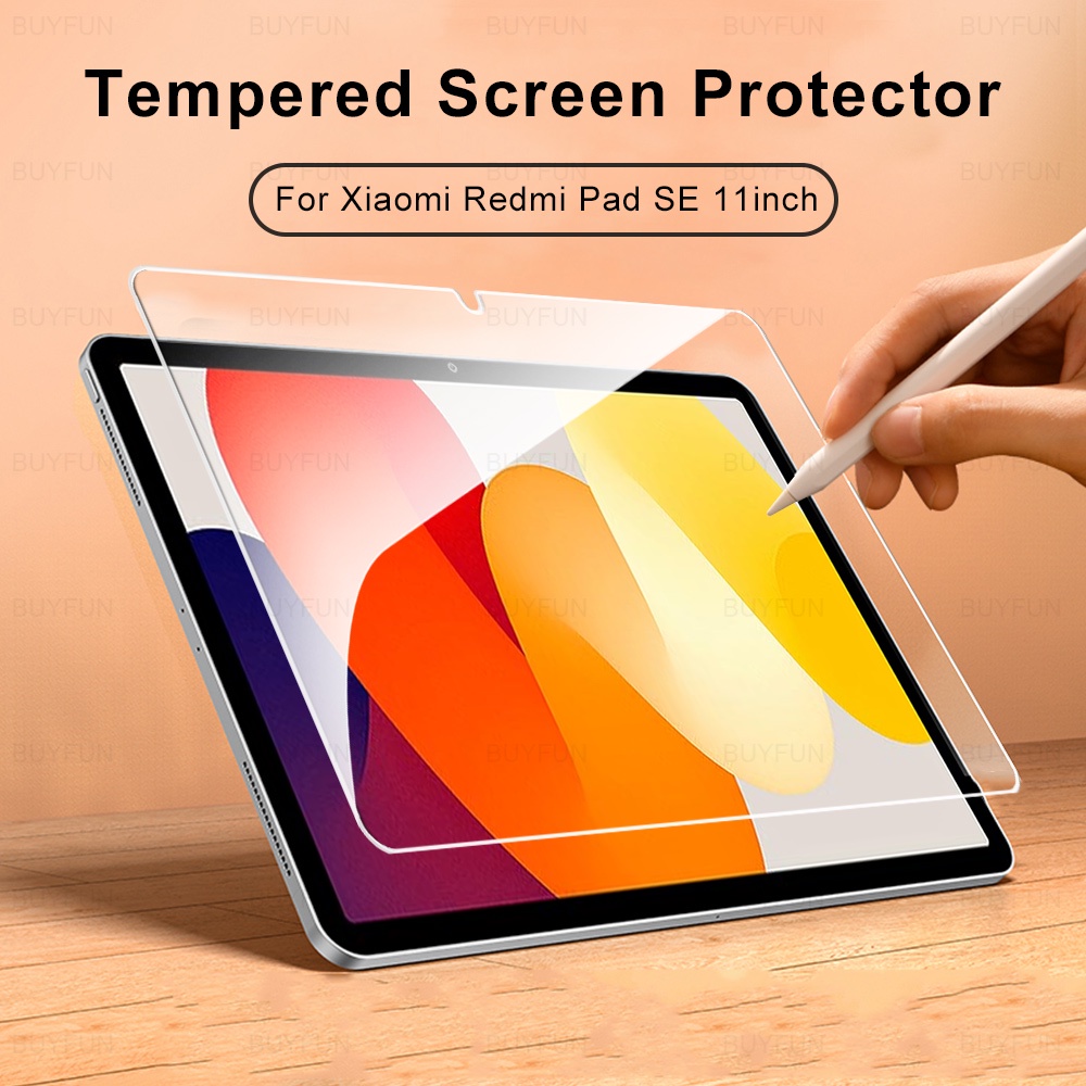 For Xiaomi Redmi Pad SE 11'' Full Cover Tempered Glass Screen Protector ...