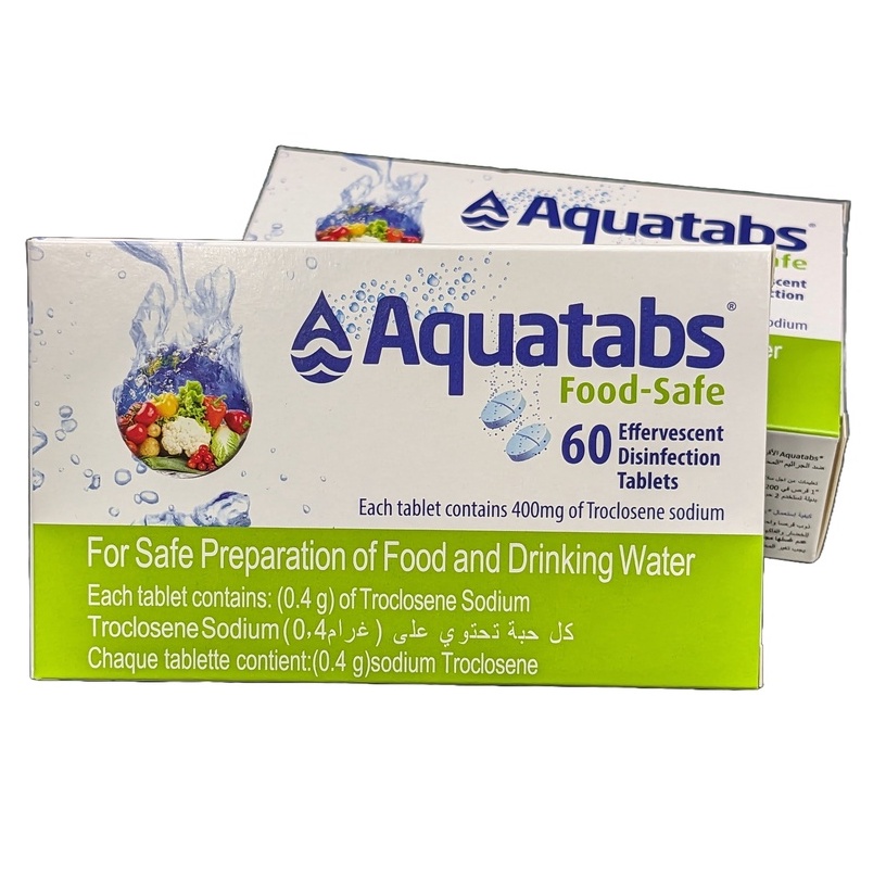 [OYSTER, SASHIMI & RAW FOOD CLEANING] Aquatabs® Food-Safe - Water ...