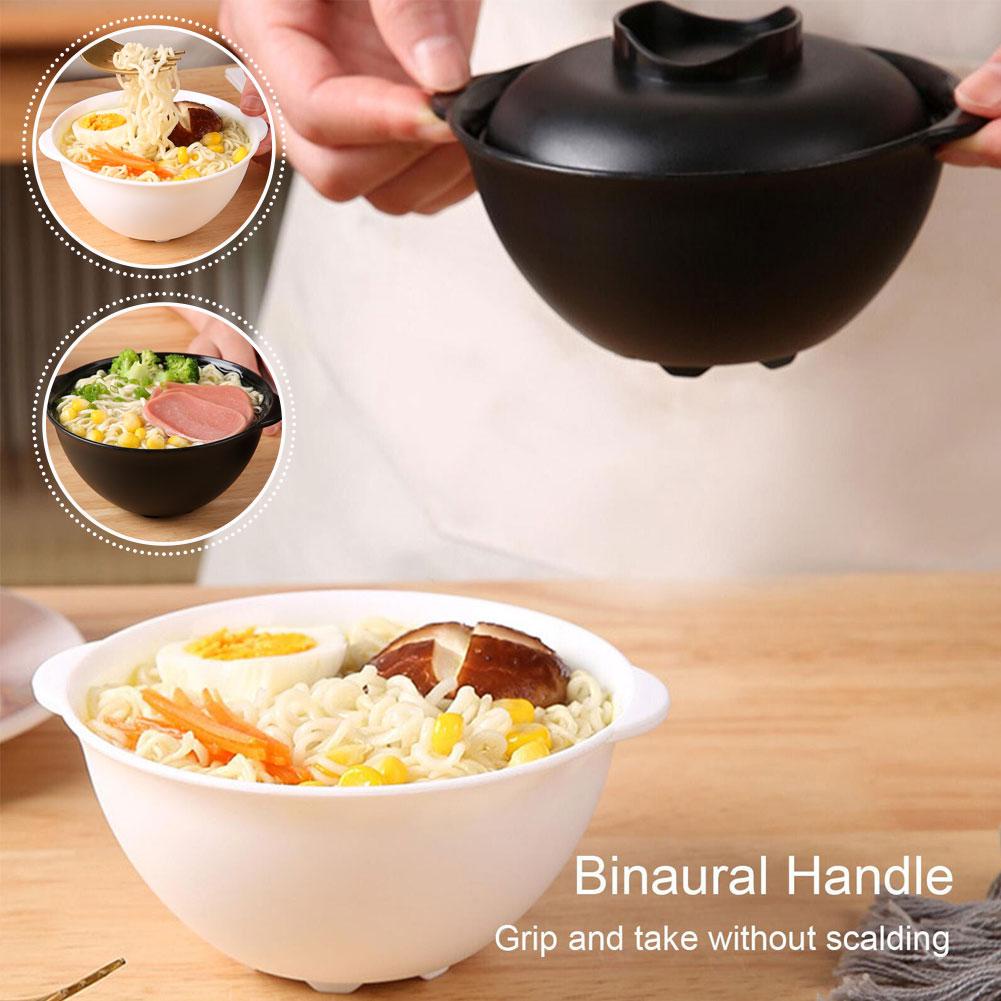 Ramen Bowl Microwavable Instant Noodle Bowls With Lid Microwave Bowl ...