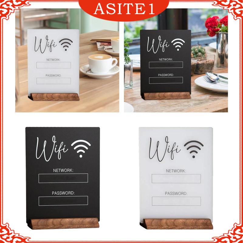 [ WiFi Password Sign Acrylic WiFi Display Board for Centerpieces ...