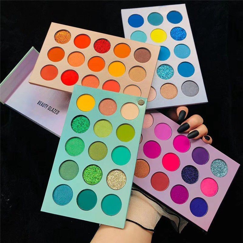 COCO URBAN Color Board Eyeshadow Tray 60 Color with 4 Board COS Stage ...