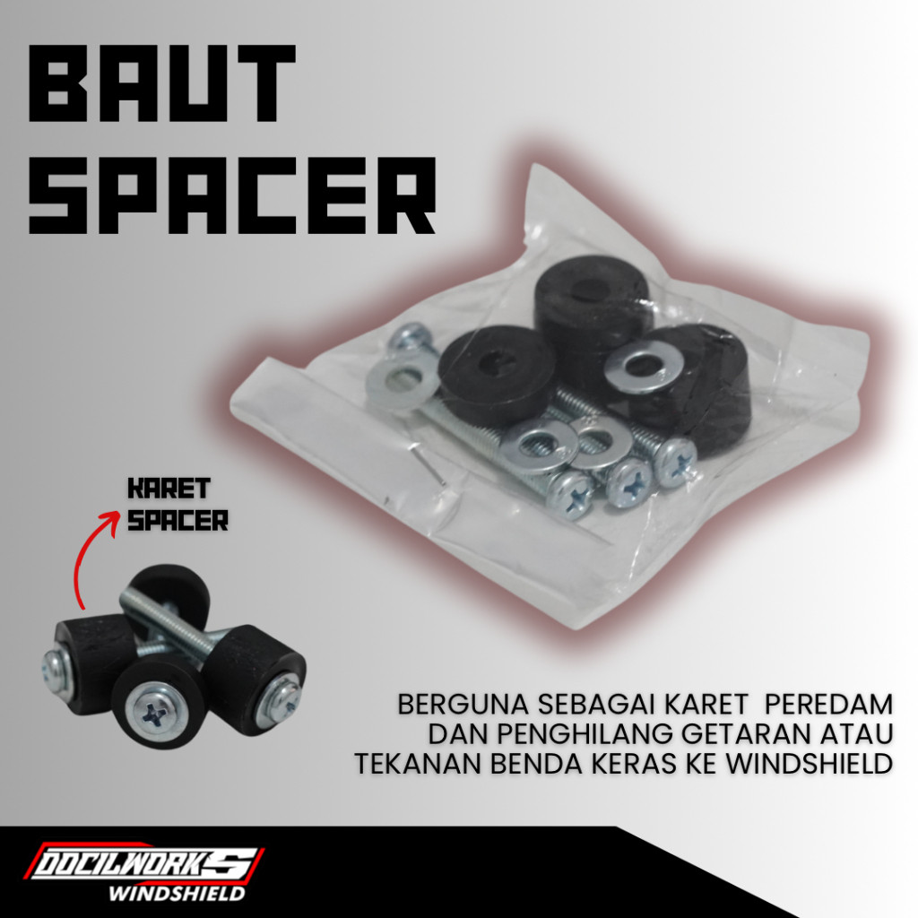 Visor Bolts and Nmax Windshield Rubber Spacers | Shopee Singapore