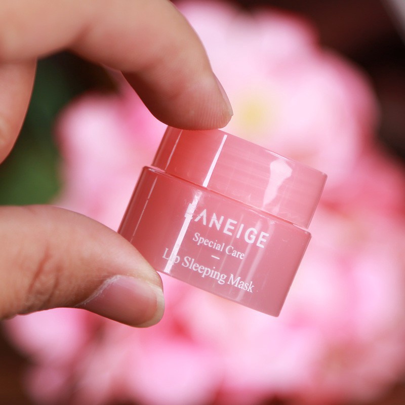 Korean Lip Sleeping Mask Night Sleep Moistened Lip Balm Bleaching Cream ...
