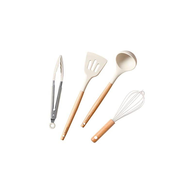 [Direct From Japan]CAROTE CAROTE kitchen tool set, 4-piece silicon ...