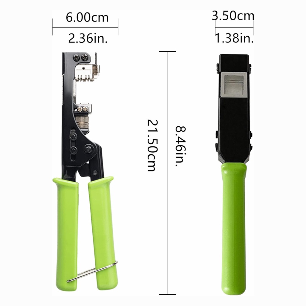 ZoeRax 180° Network Module Wire Cutter RJ45 Module Keystone Jack Punch ...