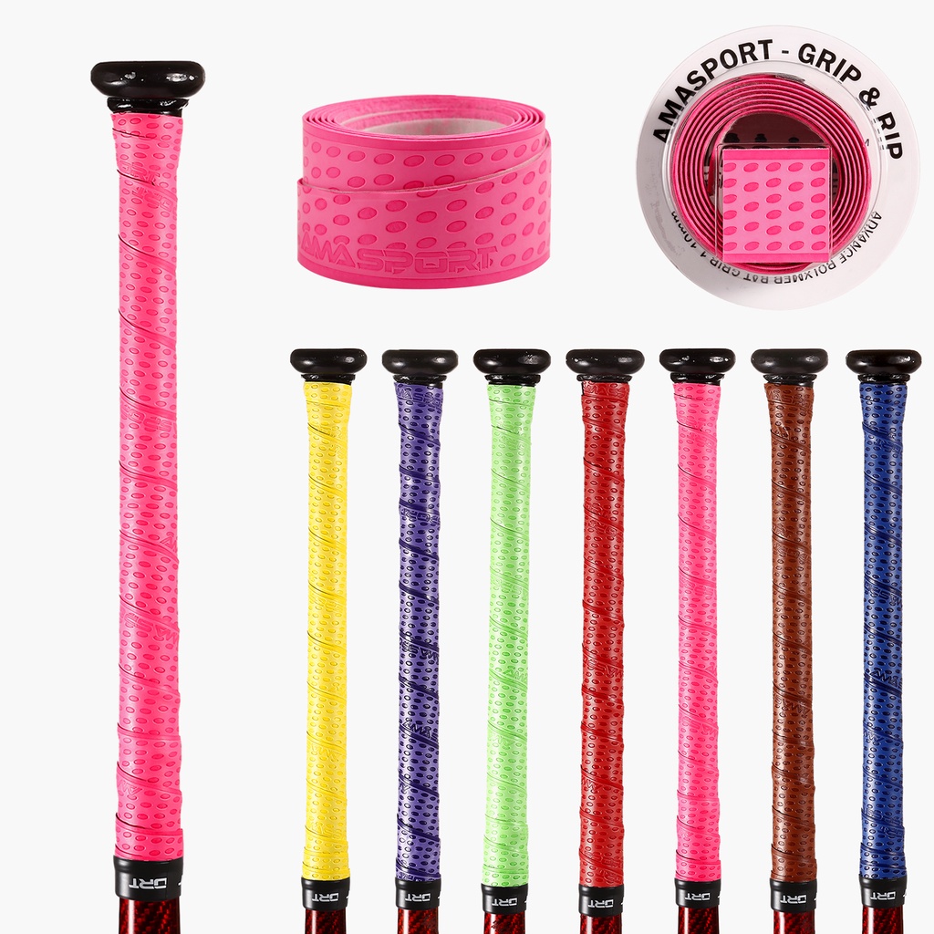 AMASPORT 1pc Baseball Bat Grip Tapes, Softball Bat Wrap Grip Tape 1.1mm ... AMASPORT 1pc Baseball Bat Grip Tapes, Softball Bat Wrap Grip Tape 1.1mm ...