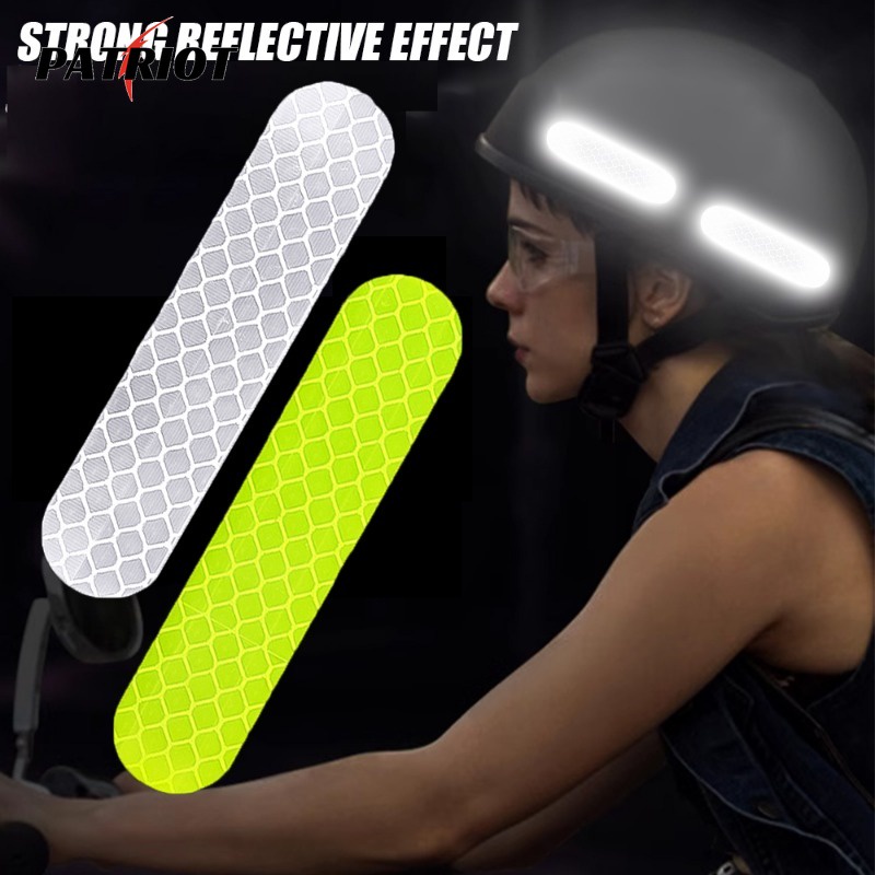 Waterproof Anti-Collision Helmet Sticker / 10Pcs High Quality Helmet ...