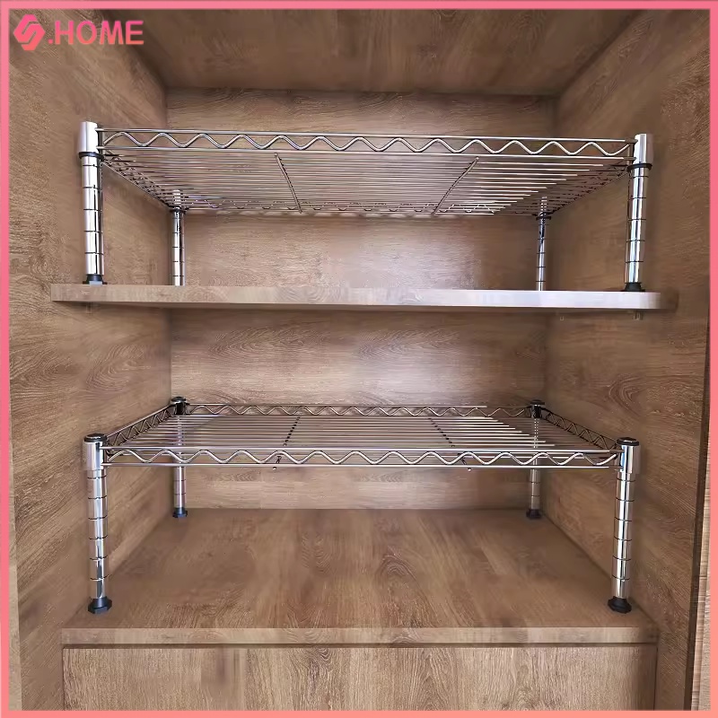 Single layer storage rack, storage and organization rack, seam storage ...