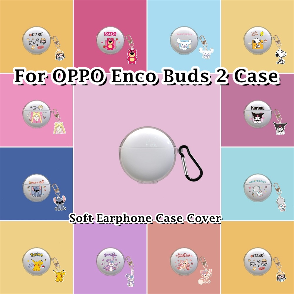 READY STOCK! For OPPO Enco Buds 2 Case Summer Style Cartoon Soft ...