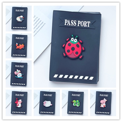 Animal Sheep Snake Seven Star Ladybug Fox Passport Cover Passport ...