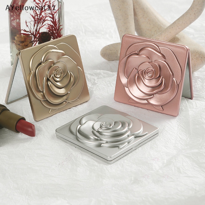 AA Foldable Makeup Mirror Small And Portable Dressing Mirror Mini ...