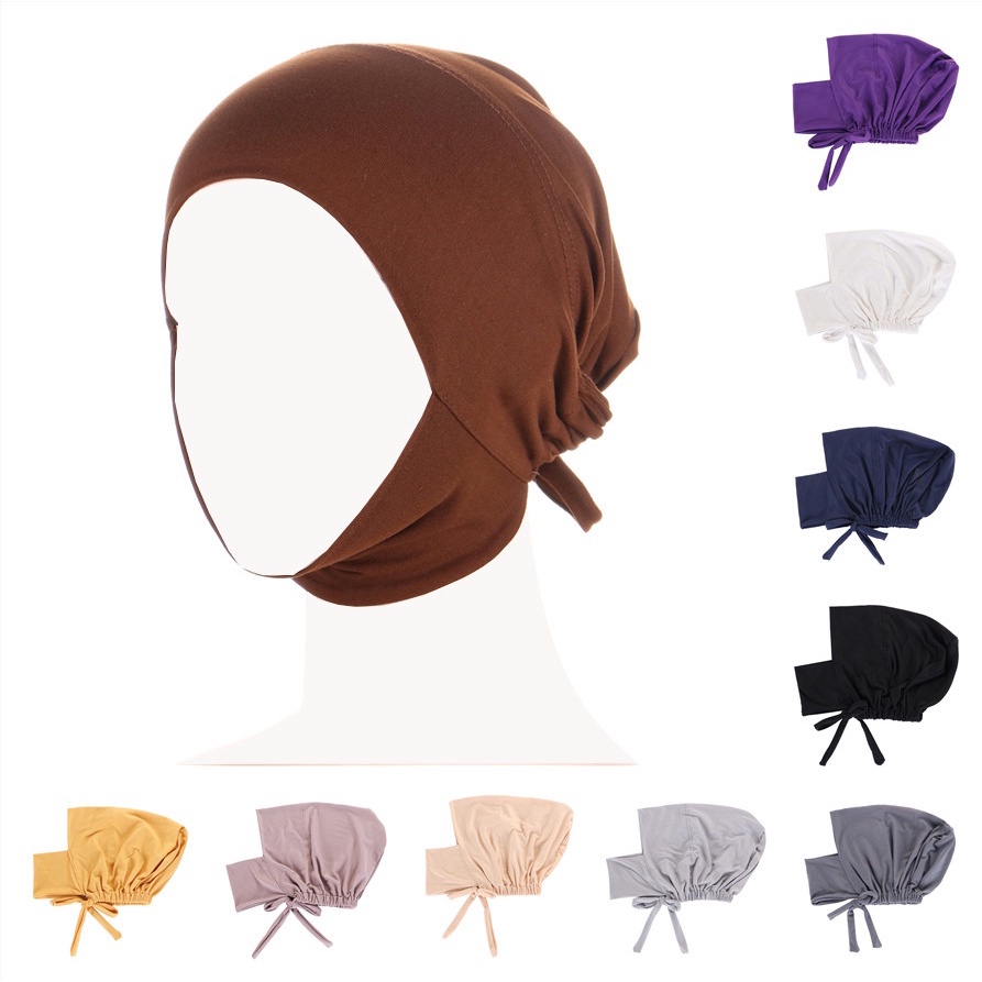 Inner Tudung SnowCap / Stretchable/Inner Scarf Serkup Dagu /Inner ...