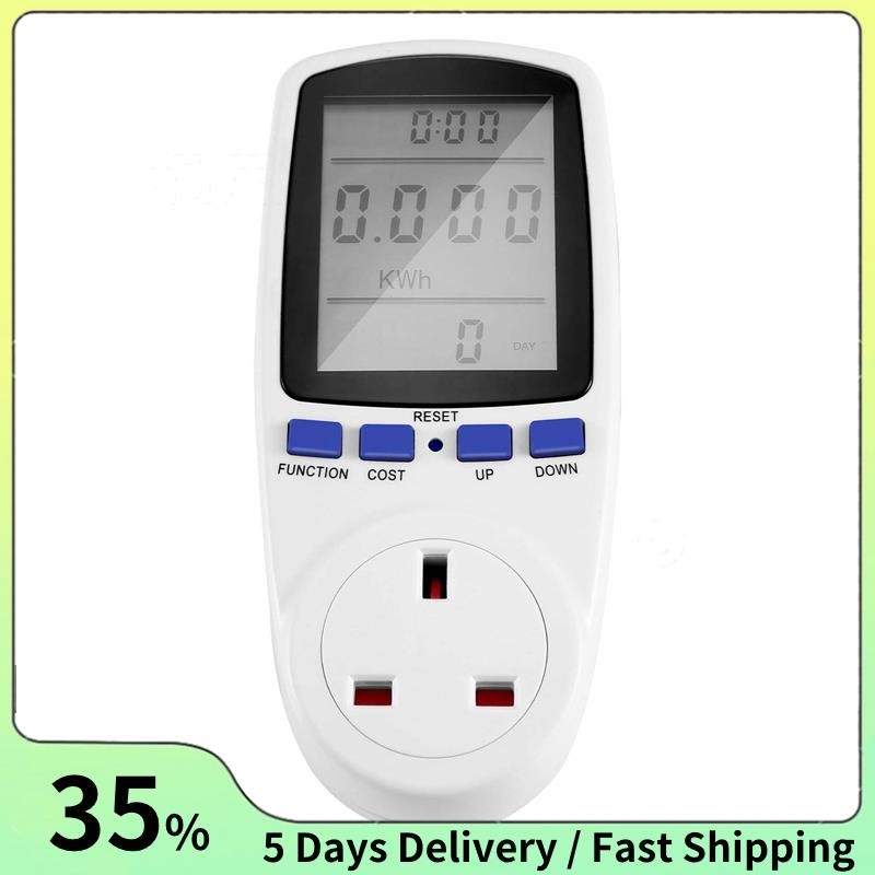 AC Digital LCD Power Meter Power Meter Power Kwh Electric Energy Meter ...