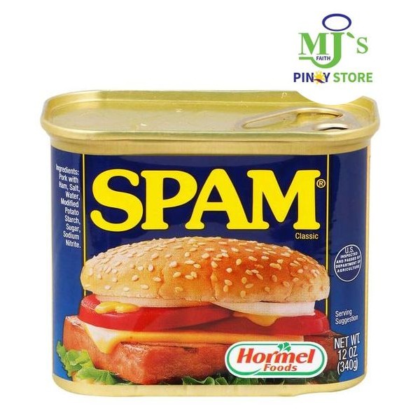 SPAM Luncheon Meat Pork 340g | Shopee Singapore