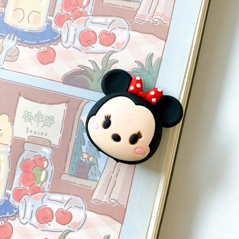 Disney Sanrio KCX-01 Cartoon Data Cable Protector Mickey Minnie Winnie ...