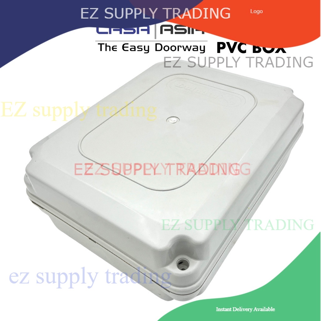 LIVE AUTOGATE PVC BOX OUTDOOR/PVC DOLPHIN CONTROL PANEL BOX- | Shopee ...
