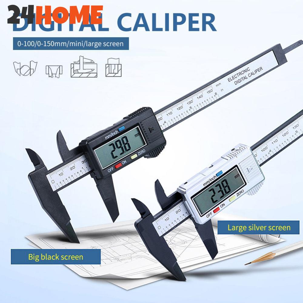 24HOME Digital Caliper Measuring Tool 6 "150mm Messschieber Paquimetro ...