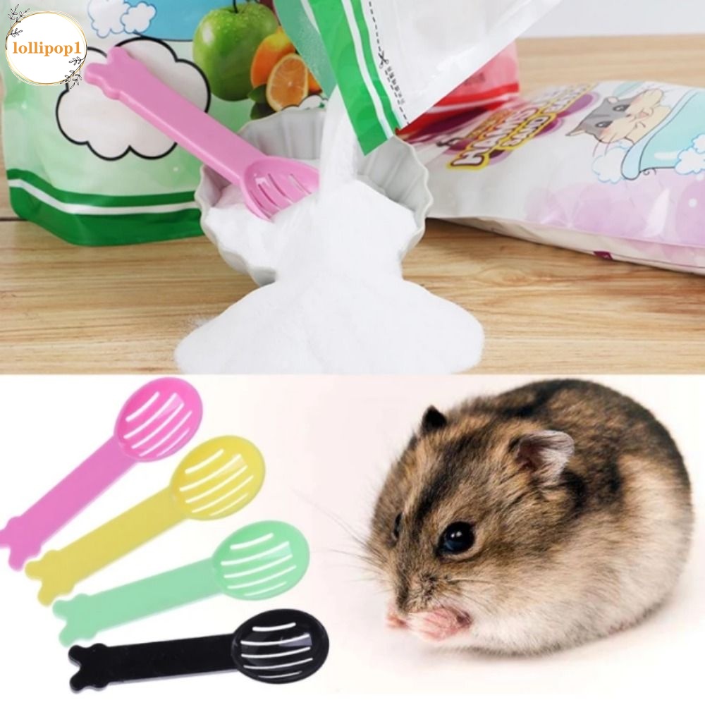 LOLLIPOP1 Hamster Sand Scoop, Mini Plastic Small Animal Litter Shovel ...