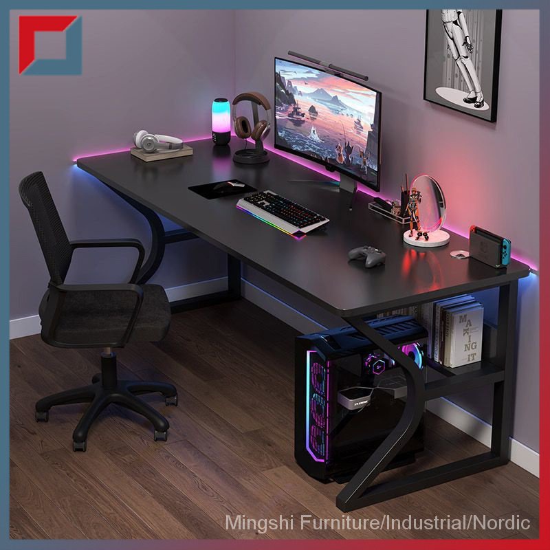 Mobile desktop computer desk for home use internet celebrity esports ...