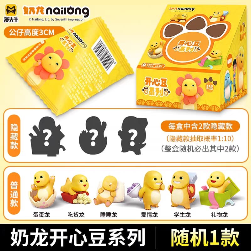 Nailong Bean Blind Box / Blind Box Figurine Nailong / Blind Box Viral ...