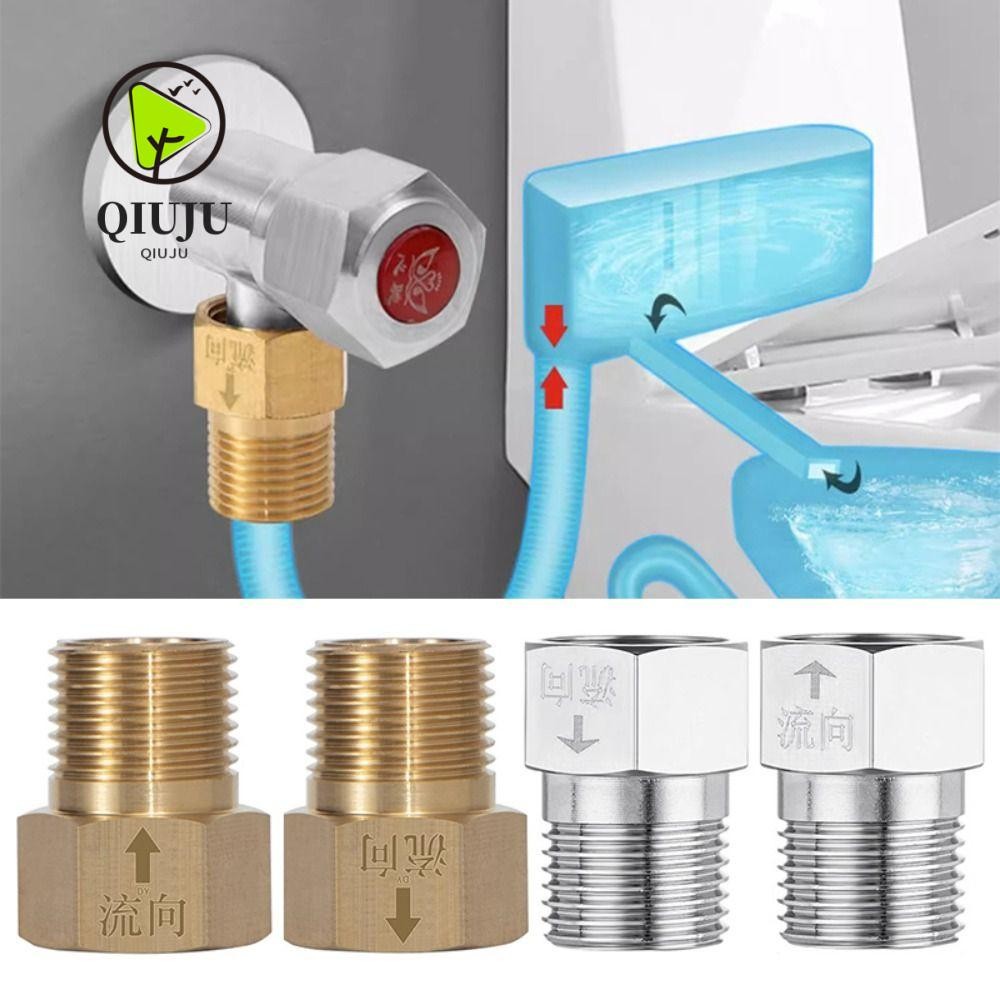 QIUJU Check Valve, Ozone Resistance Brass One-way Valve, Durable Female ...