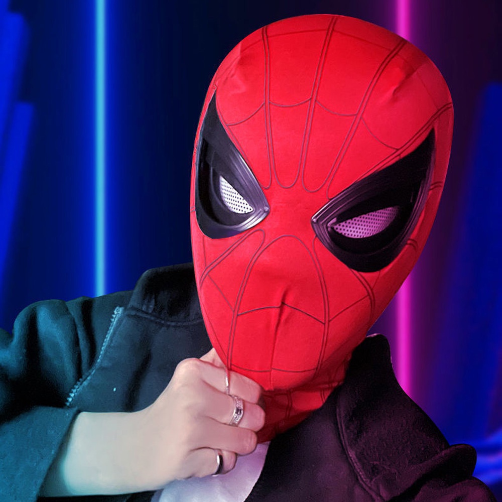 Fashionable Creative Spider Man Moving Eyes Hero Expedition Mask For ...