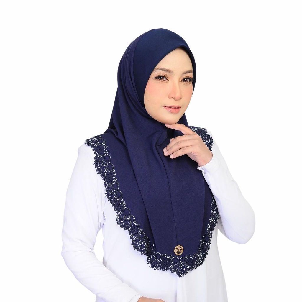 Hijab Laser Cut Sarong Alnoor Sarima Viral 2025 Muslim Hijab Sports ...