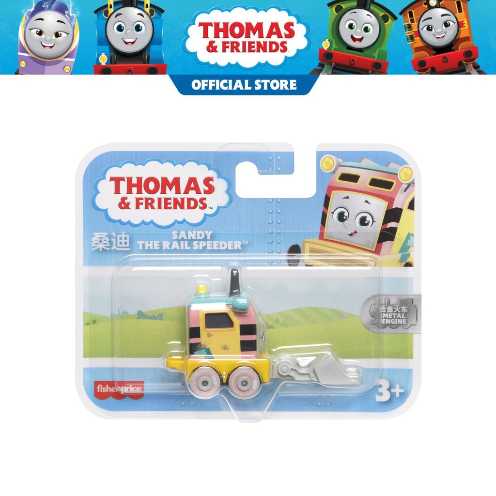 Fisher-Price Thomas & Friends Push-Along Sandy SAEG Die-Cast Toy Train ...